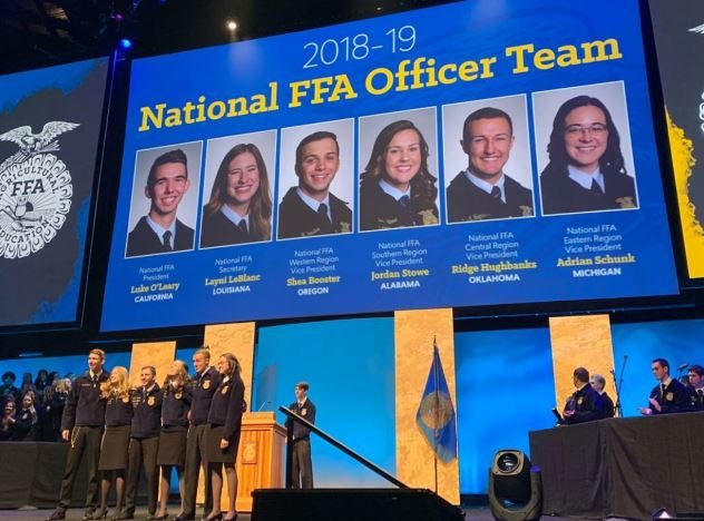 San Luis Obispo High School Graduate becomes National FFA President