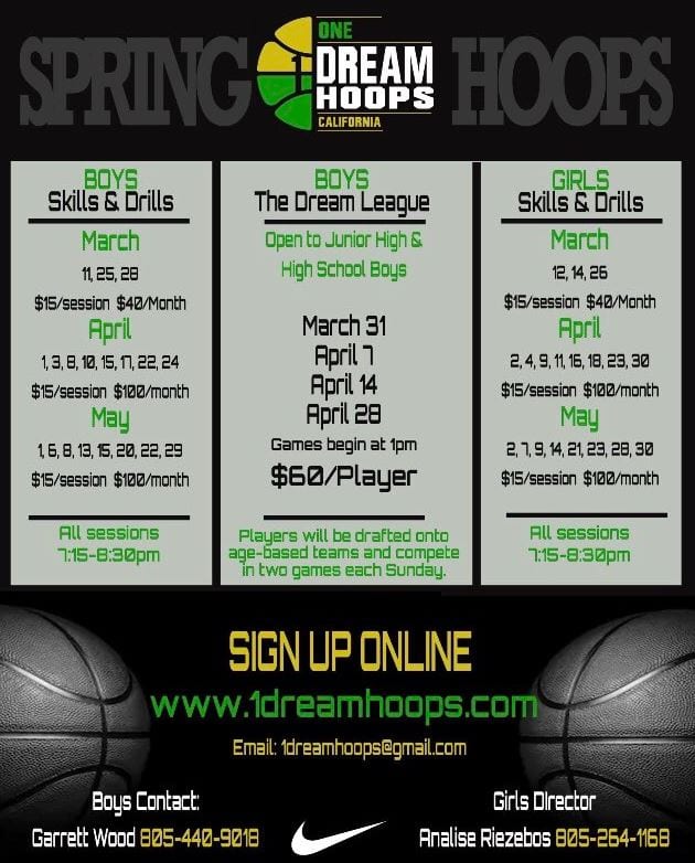 1 Dream Hoops creates new youth basketball program