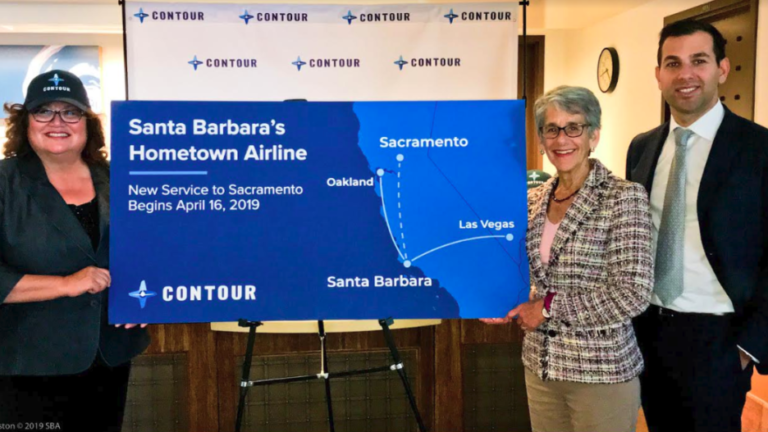 Flights from Santa Barbara to Sacramento begin Tuesday